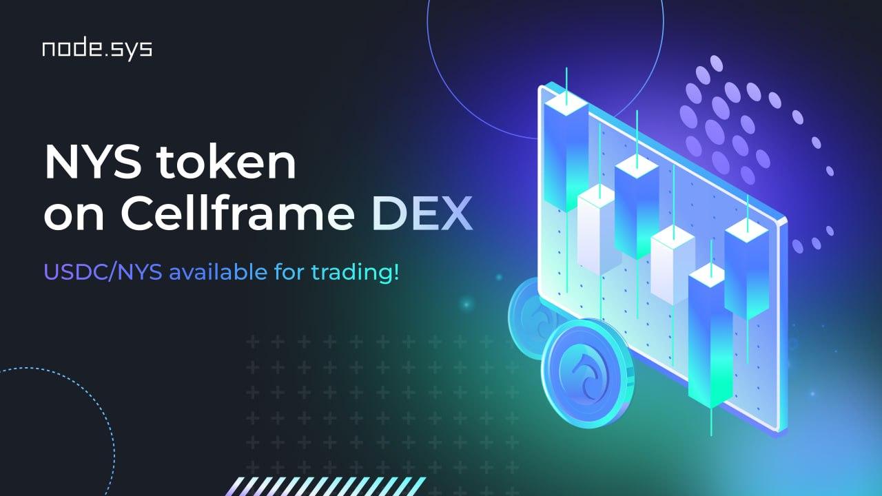 NYS token on Cellframe DEX